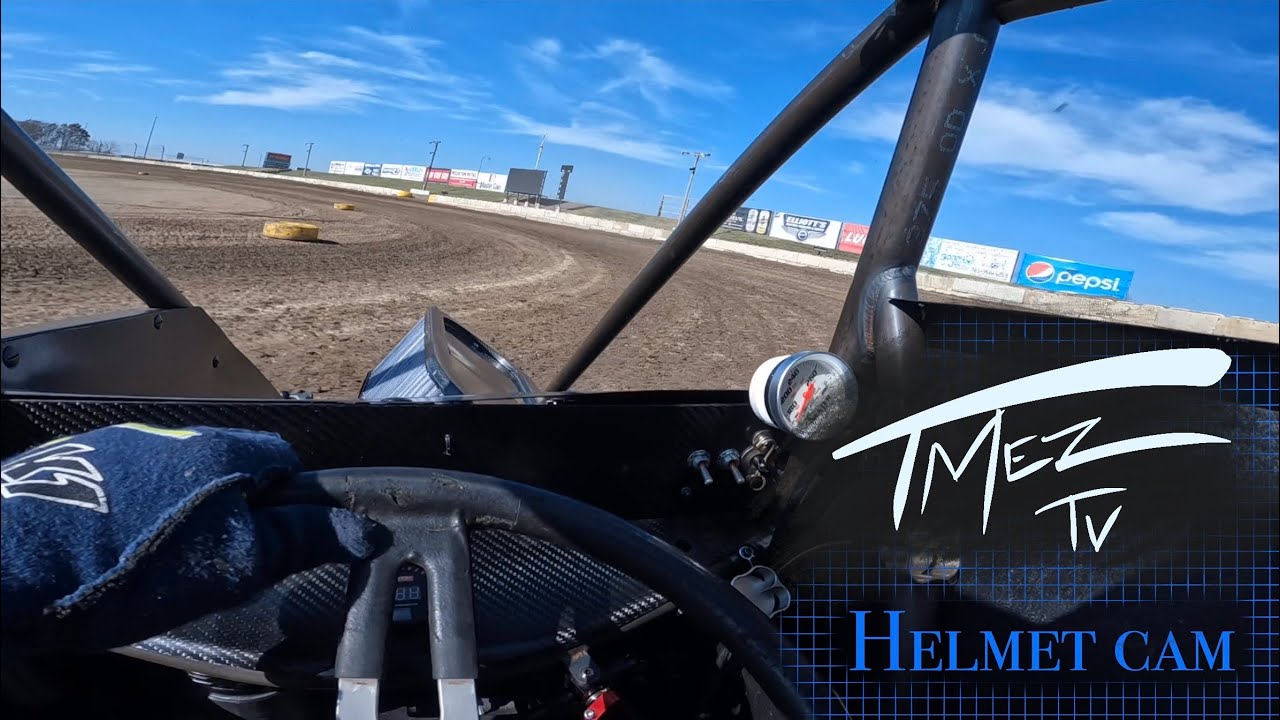 Secret Chili Bowl Test The Engler FORD Rips!! Helmet Cam POV - YouTube