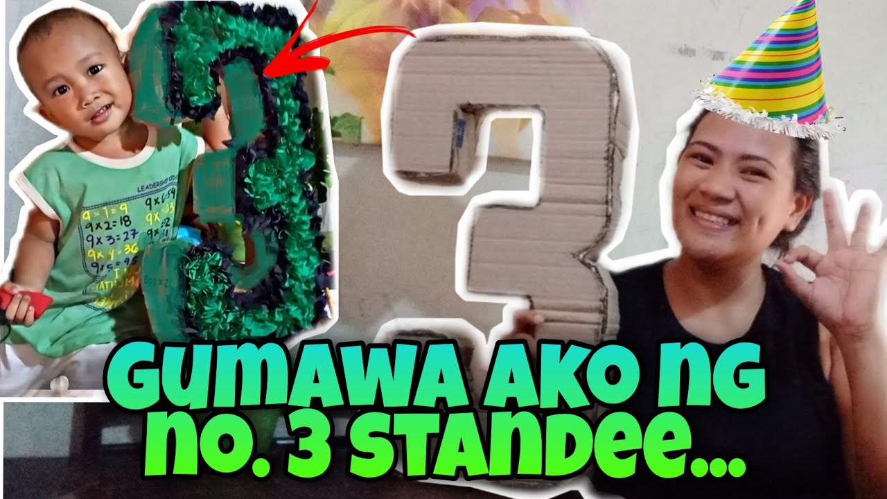 HOW TO MAKE STANDEE/DIY NO. 3 - YouTube