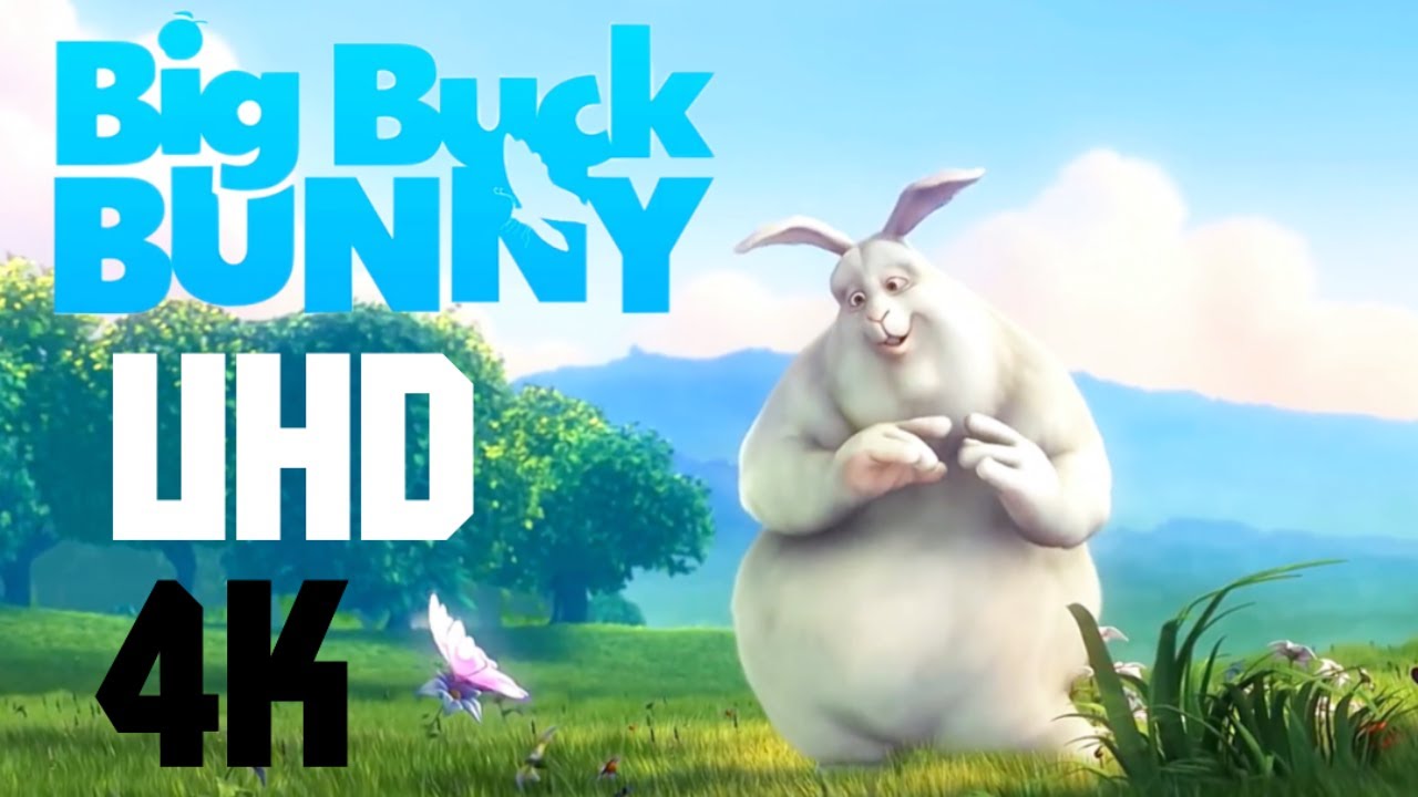 "Big Buck BUNNY" Animation short film 60 FPS, 4K-short animation film ...