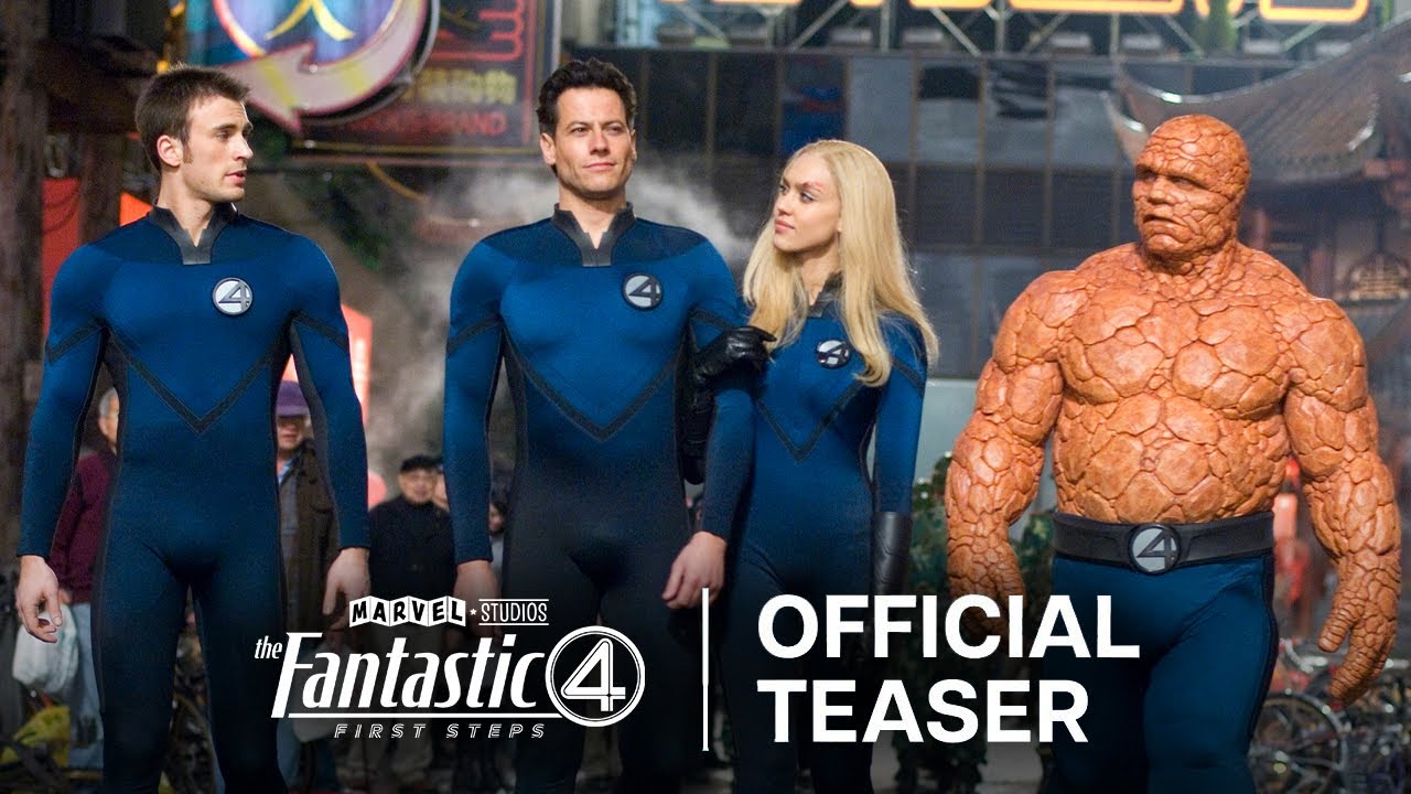 Fantastic Four: Rise of the Silver Surfer | First Steps Trailer Style ...