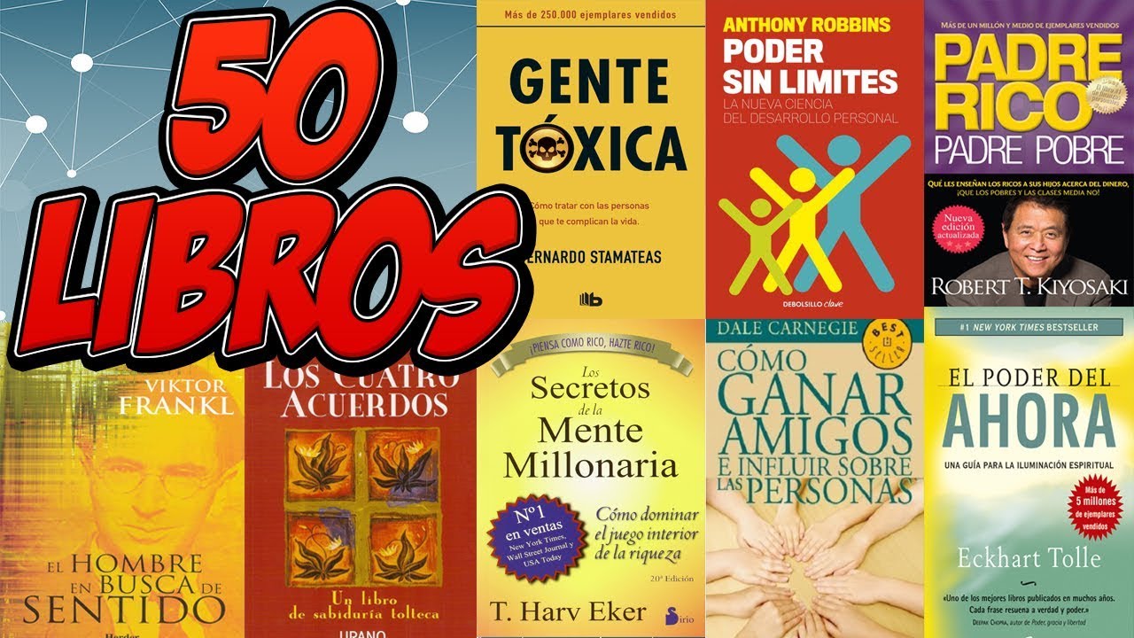 Top 7 Mejores Lecciones de 50 Libros - YouTube