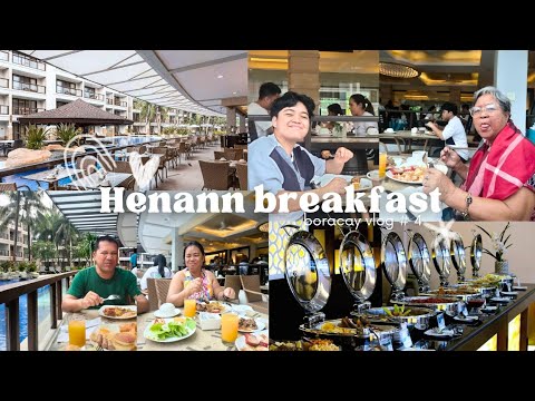 Buffet Breakfast @Henann Lagoon Resort | Boracay (Vlog 11) - YouTube
