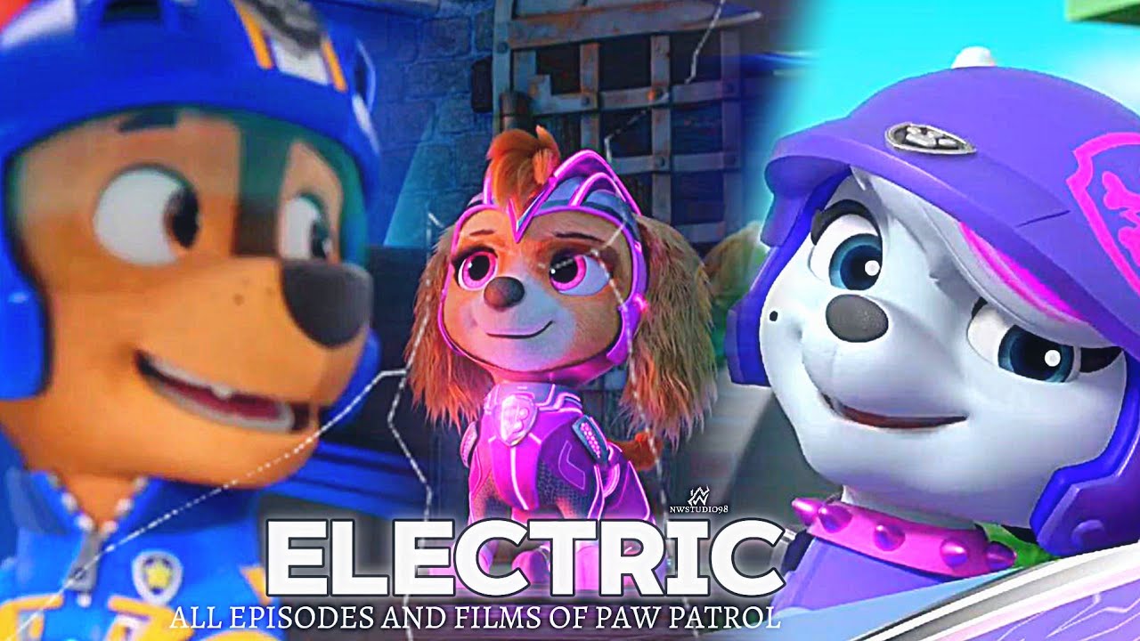 NWS98 Electric - ALL EPISODES AND FILMS OF PAW PATROL 🌀 4k - YouTube