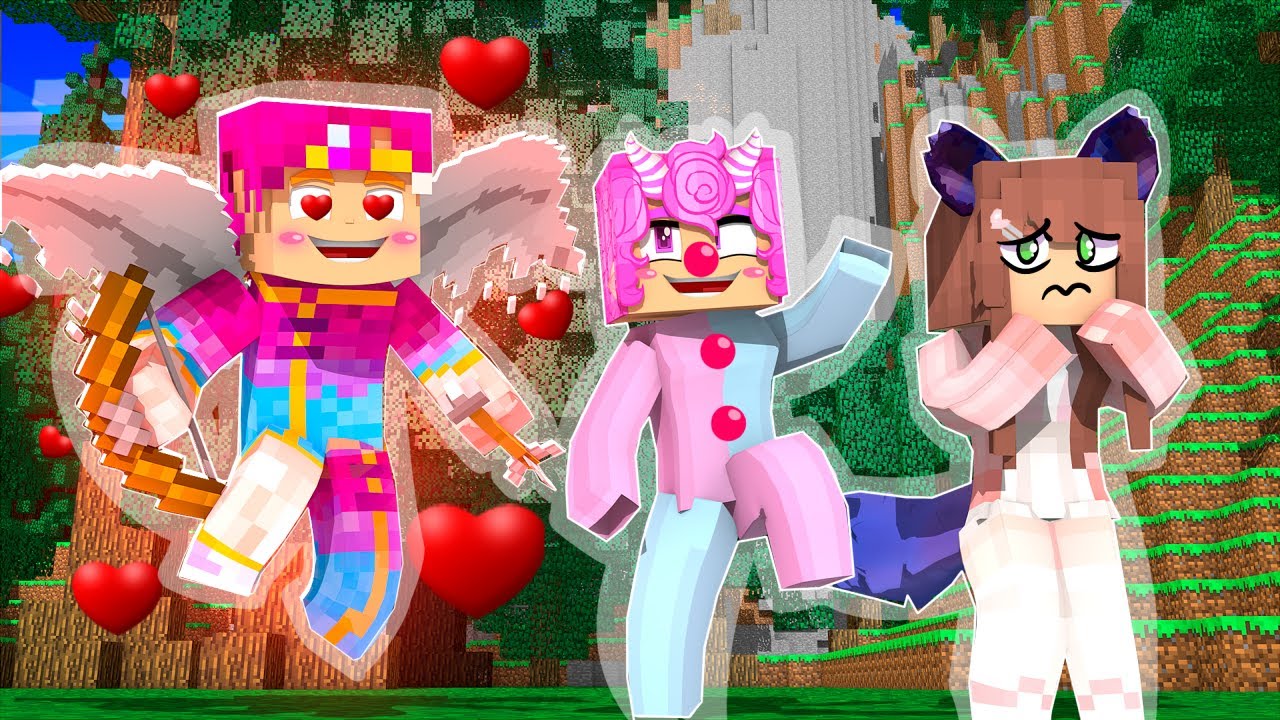CLEVER CUPID AND WORRIED WEREWOLF - Minecraft Werewolves Minigame - YouTube