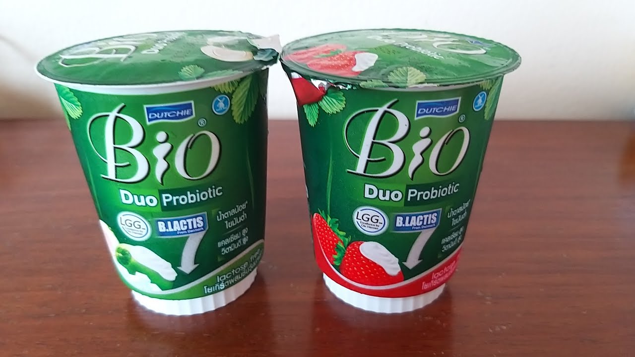 รีวิวโยเกิร์ตดัชชี่ไบโอ ดูโอ โปรไบโอติก (dutchie Bio Duo Probiotic ...