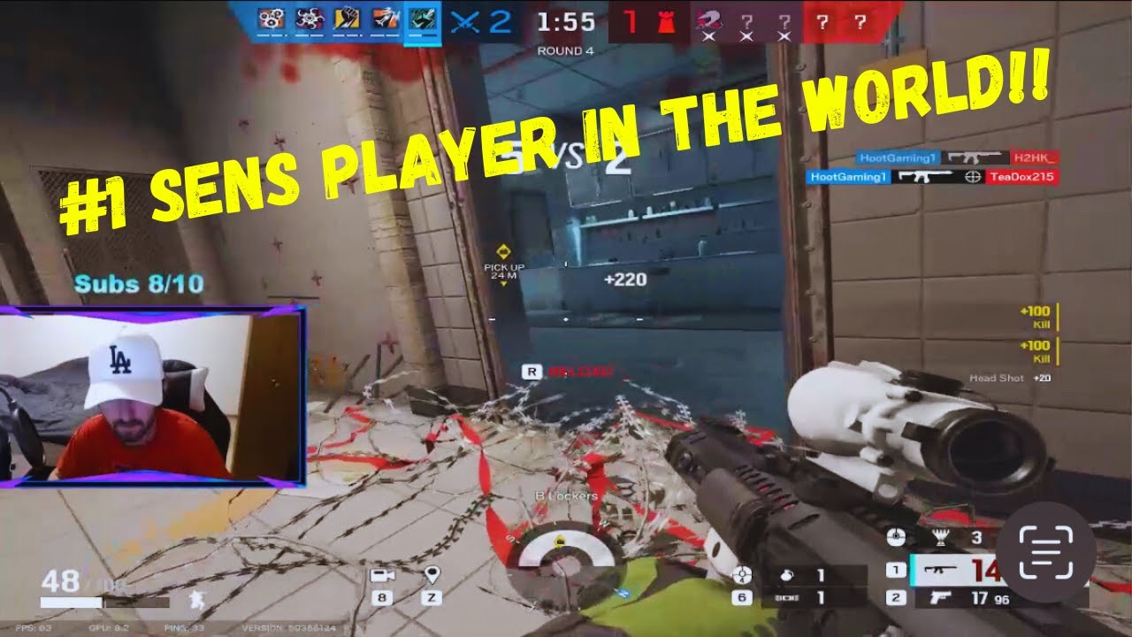 #1 Sens Player In The World - Rainbow Six Siege - YouTube