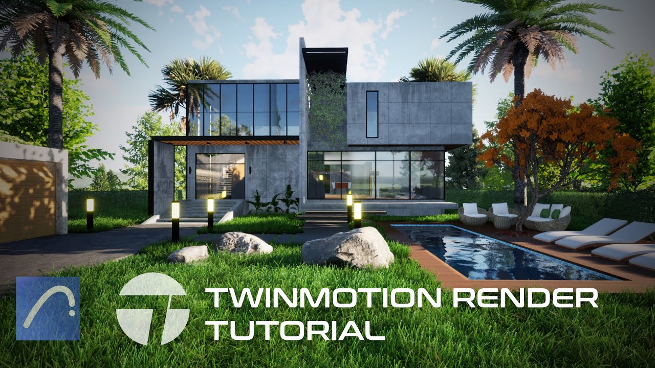Twinmotion tutorail : TWINMOTION RENDER TUTORIAL I MARCHTIS architect ...