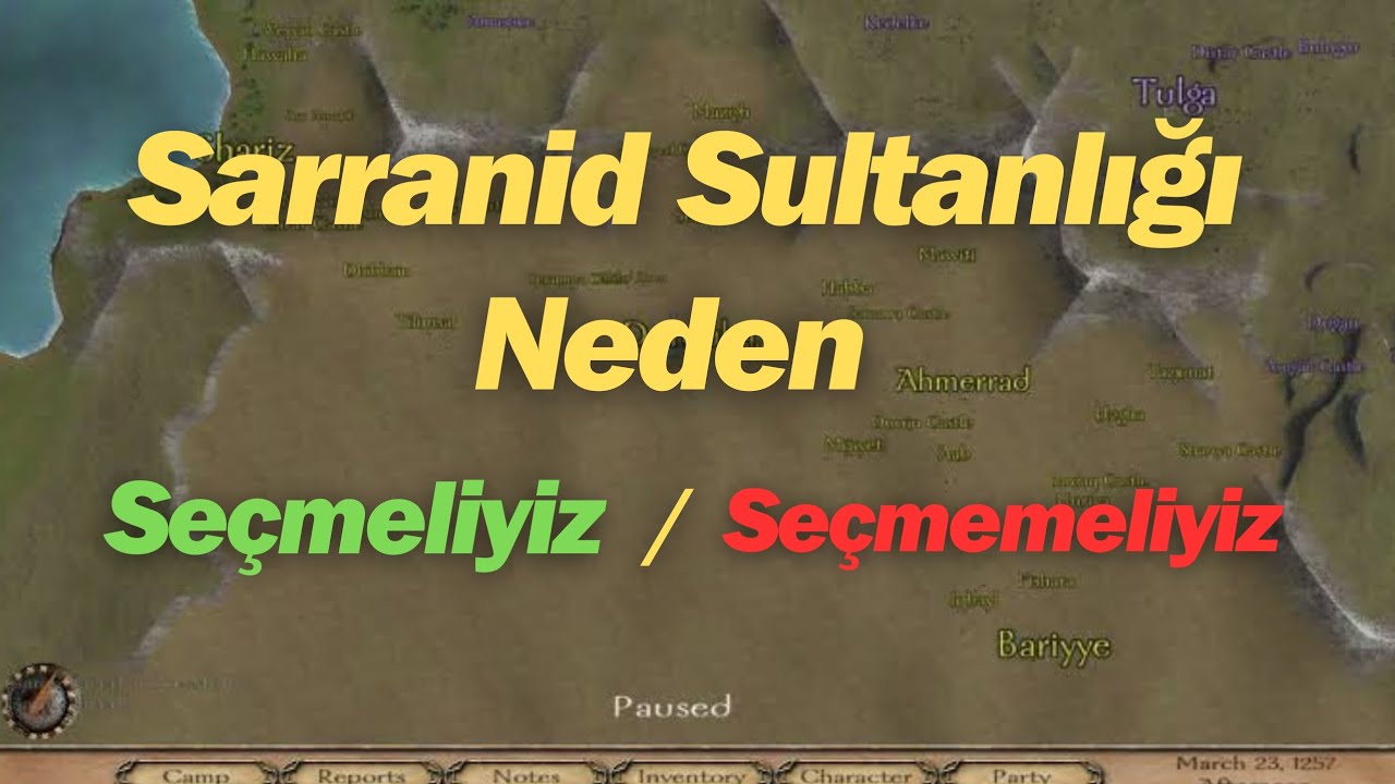 Sarranid Sultanlığı Neden Seçmeliyiz/Seçmemeliyiz? - YouTube