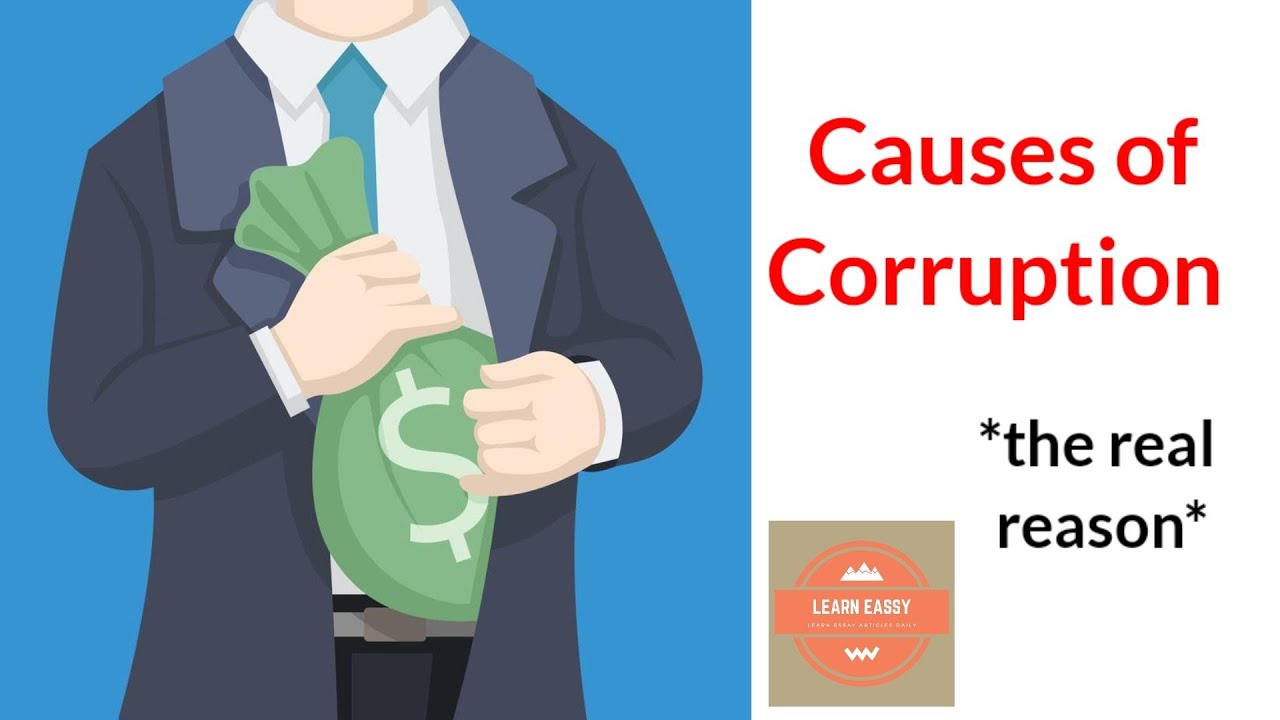 Causes of corruption | *the real reason* | Learn Eassy #shorts - YouTube