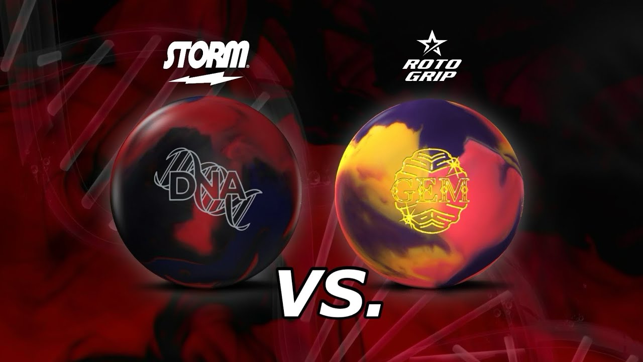 Storm DNA VS. Roto Grip GEM - YouTube