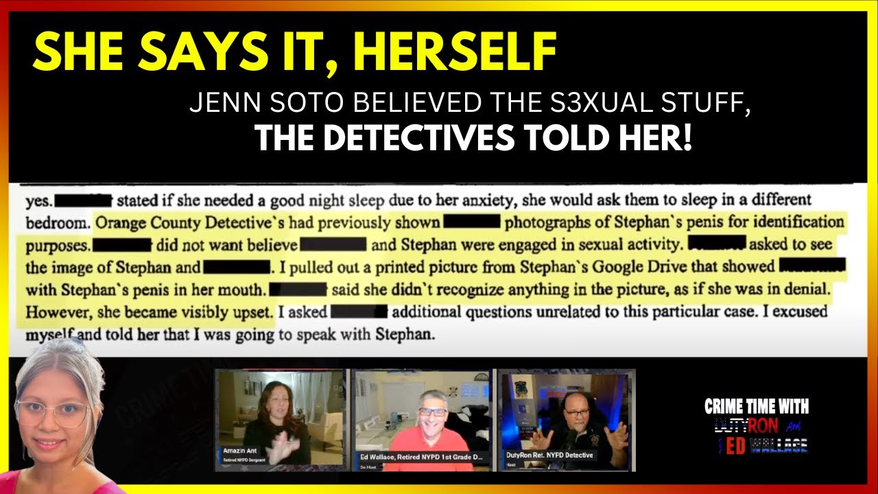 The Shocking Moments in the Jennifer Soto Police Interview - YouTube