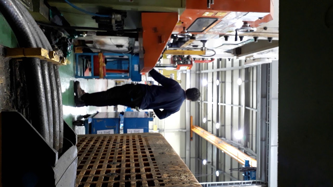 press machine process south korea - YouTube