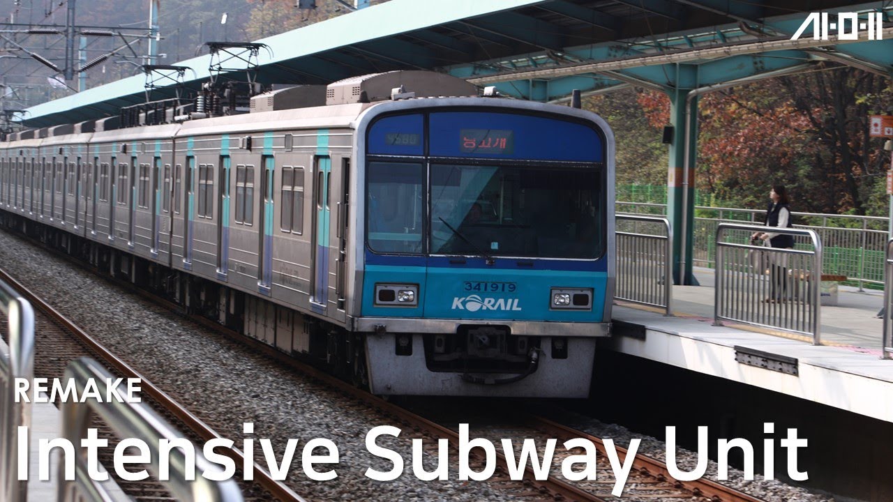 [교통합성][4호선] Intensive Subway Unit_Remake - YouTube