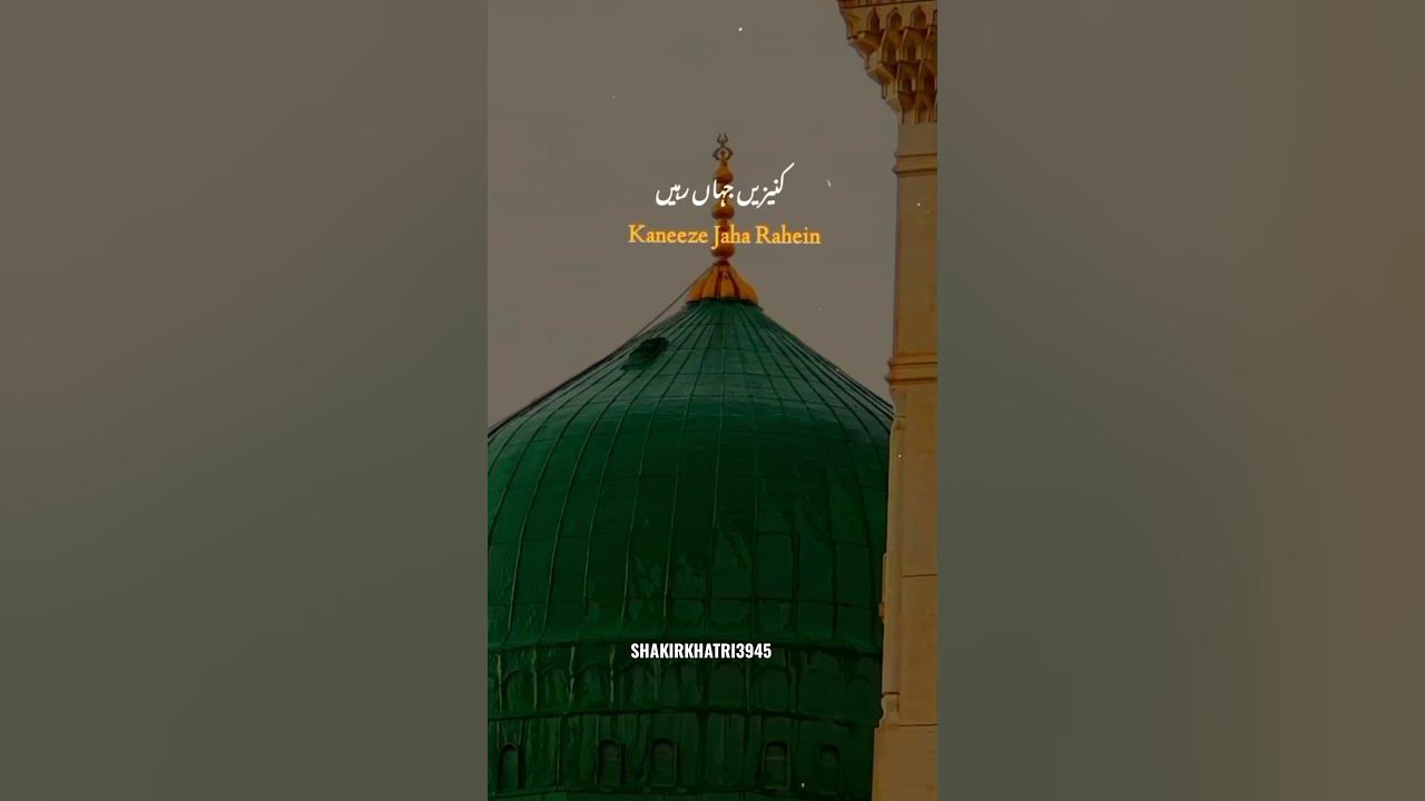 jannat me mustafa ke sahaba jahan rahe naat sabir raza azhari - YouTube