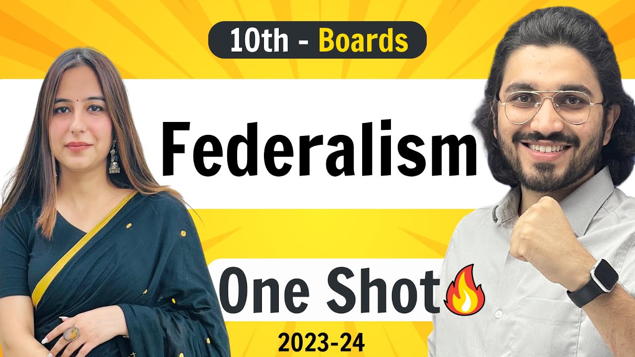 Federalism - Class 10th Social Science | NCERT for Boards - YouTube