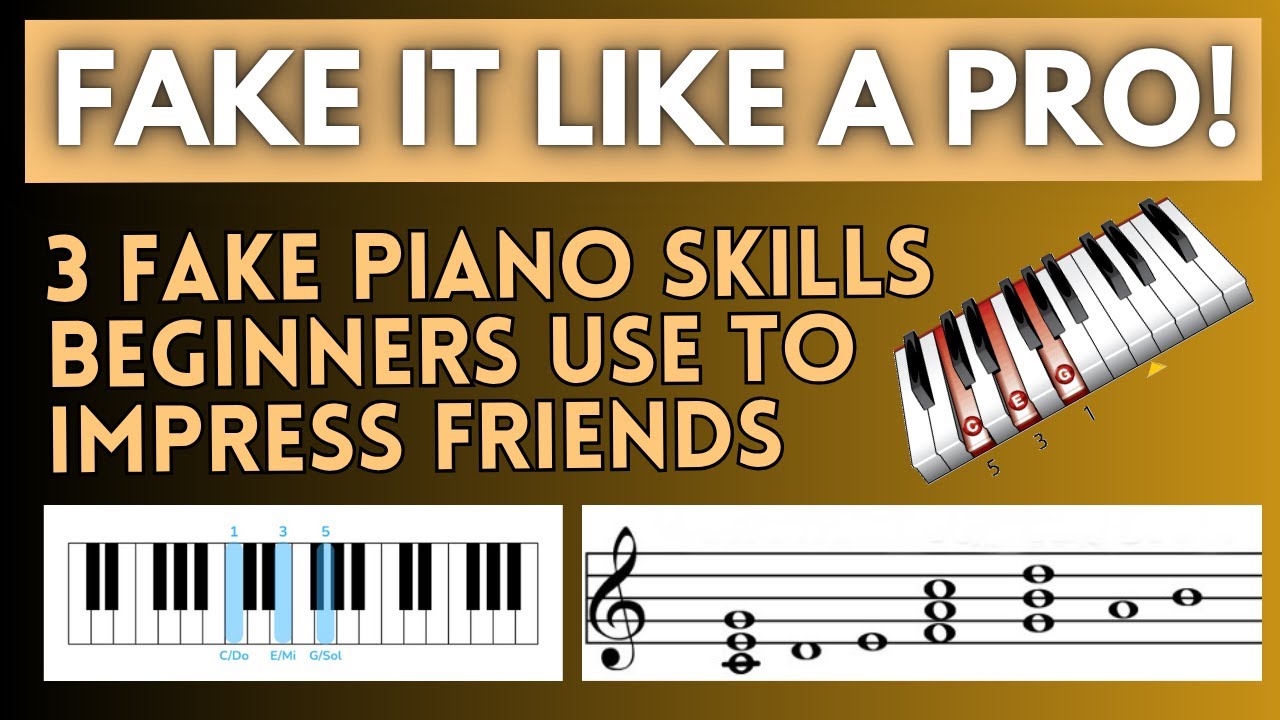 Beginners: Use These 3 FAKE Piano Tricks to Impress Your Friends Now ...