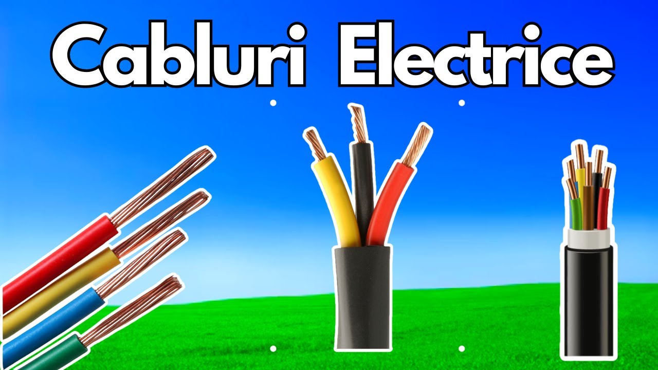 Cabluri Electrice - Sectiuni - Clasificari - Mod de instalare - YouTube