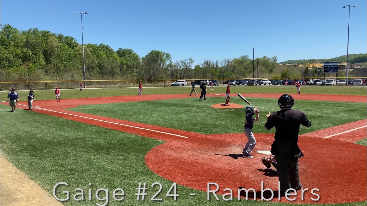#24 Highlights- Gaige - Ramblers 11U - USSSA - Baseball Spring 2021 ...