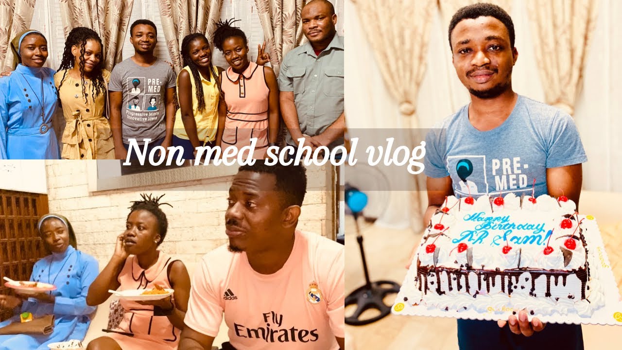 A SURPRISE & LOW KEY BIRTHDAY PARTY || A NON MED SCHOOL VLOG + SHOPPING ...