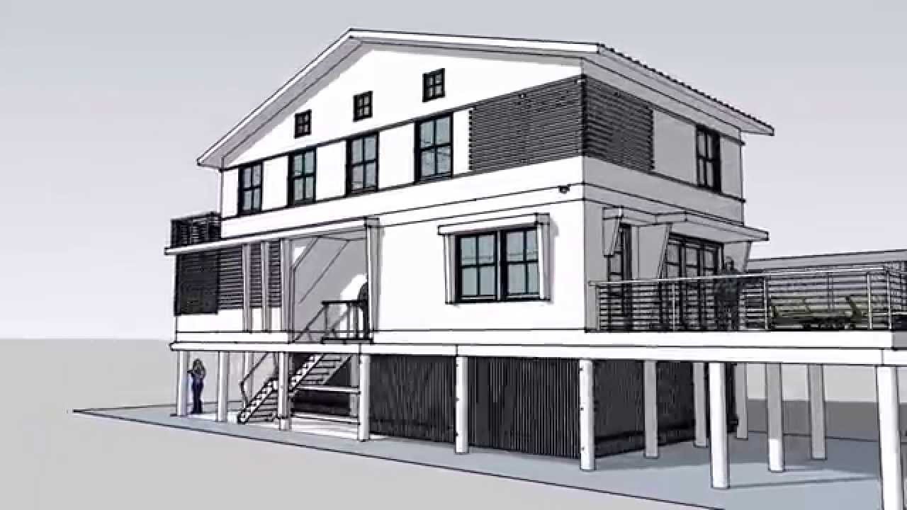 Elevated shore House - YouTube