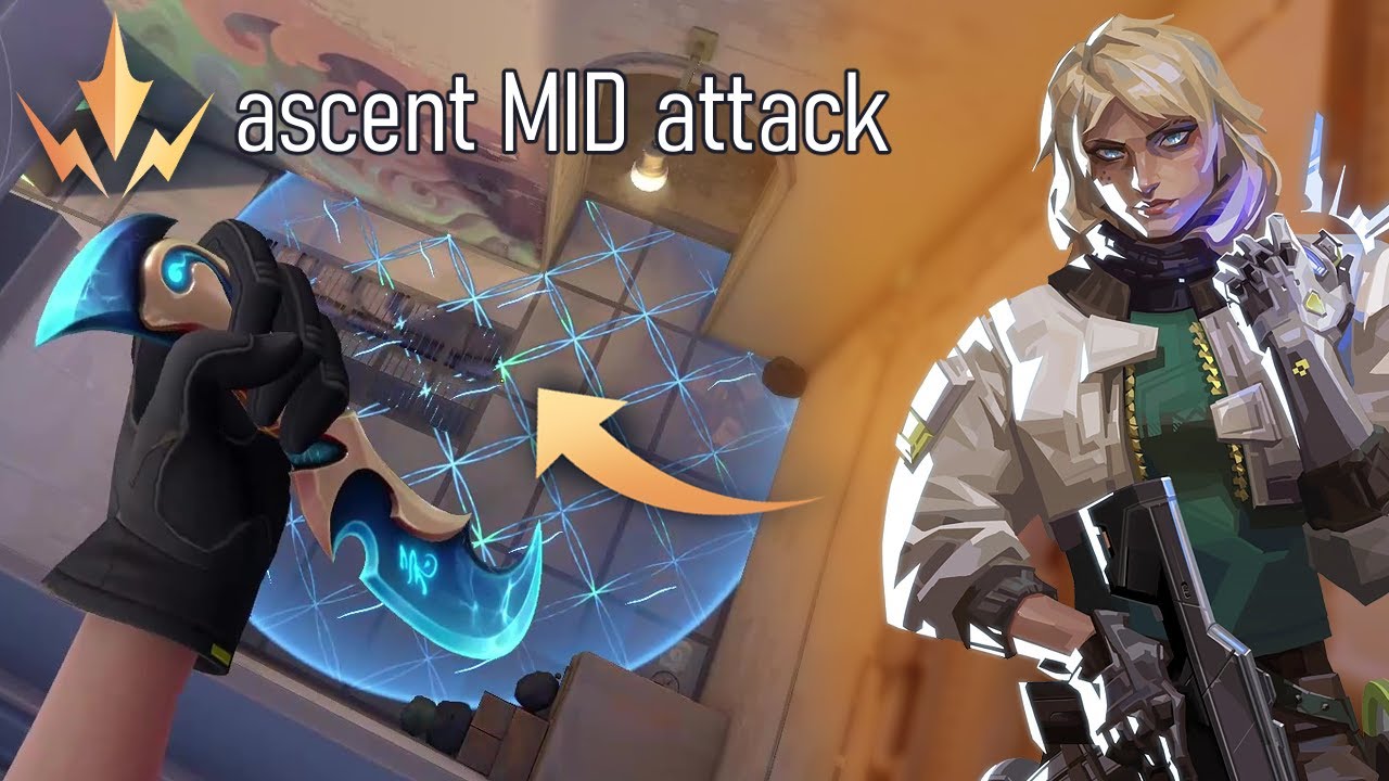 Deadlock Lineups for MID on Ascent - Attack - YouTube