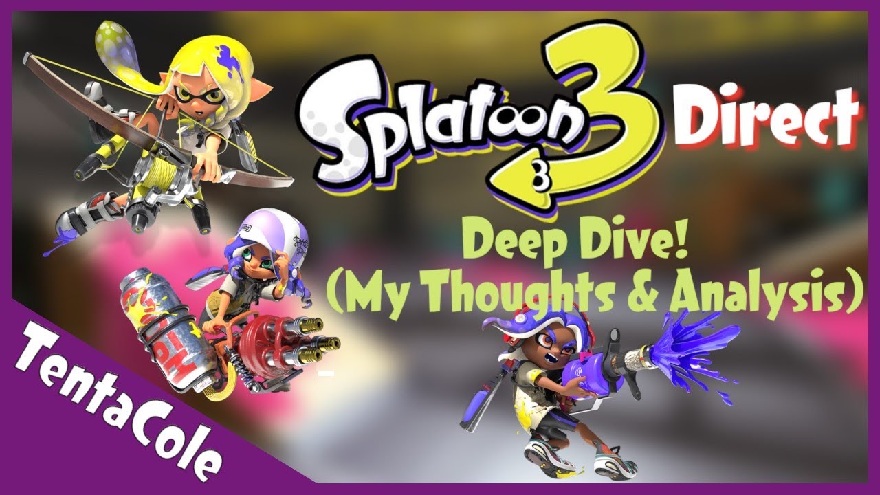 THIS GAME IS GONNA BE INSANE! | A Deep Dive Into The Splatoon 3 Direct ...