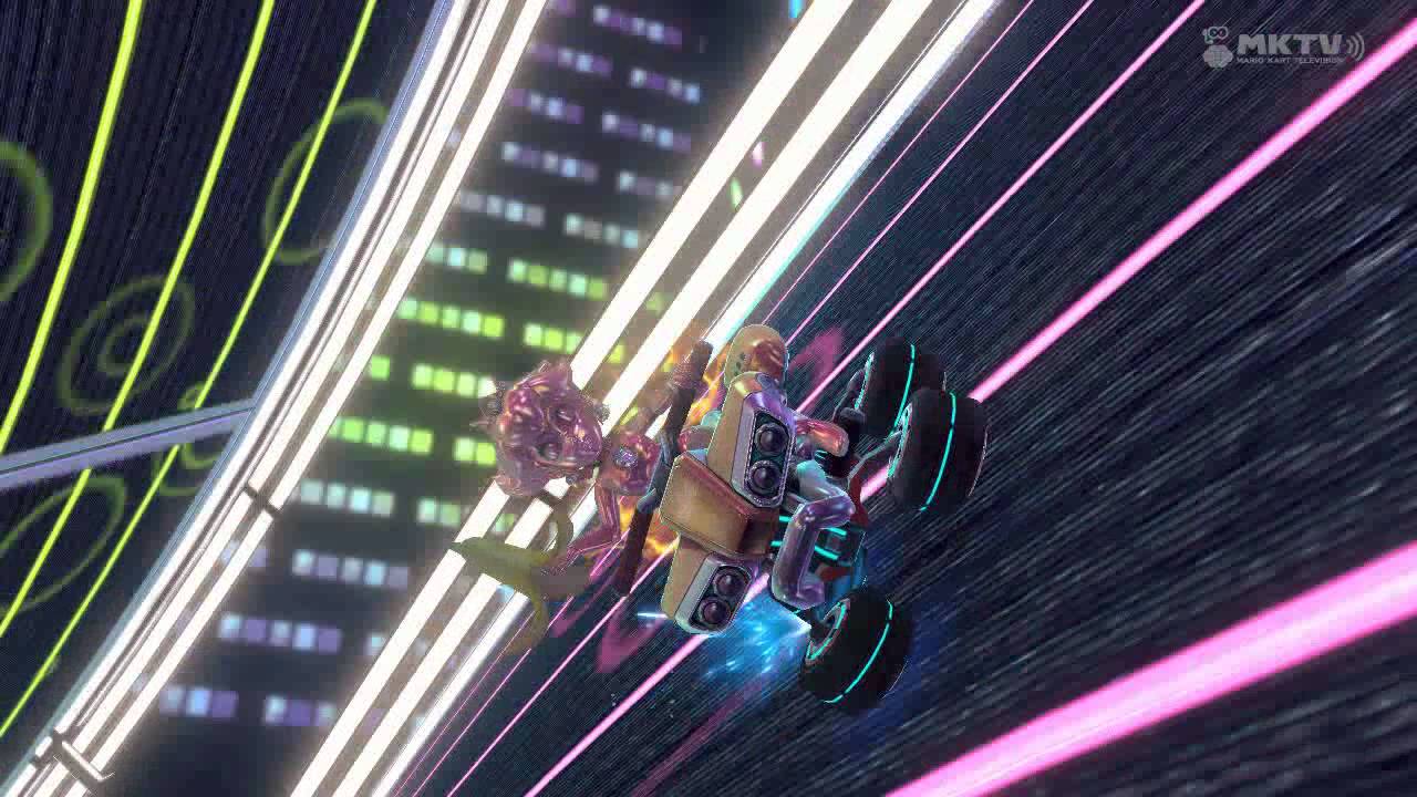 Wii U - Mario Kart 8 - Electrodrome - YouTube