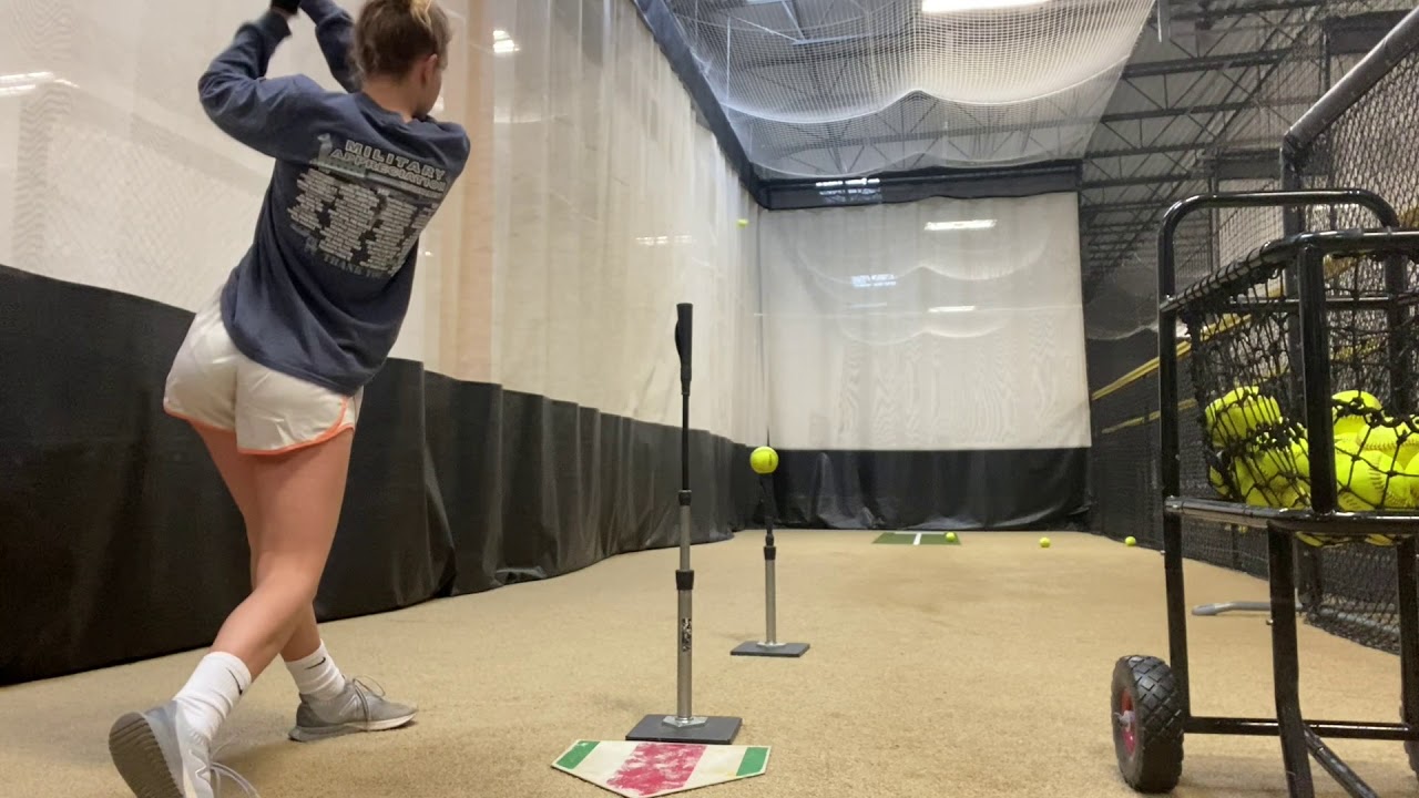 Anna Mack Batting 12/25 - YouTube