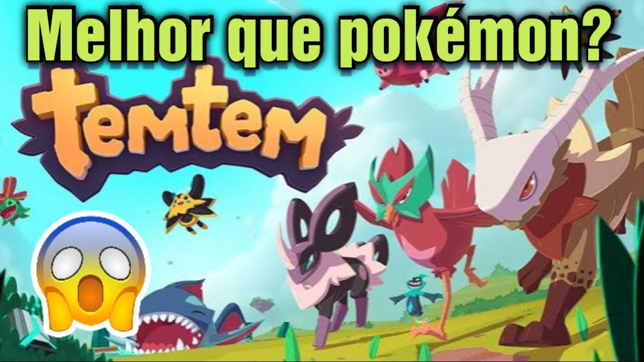 MELHOR QUE POKÉMON? JOGANDO TEMTEM! - YouTube