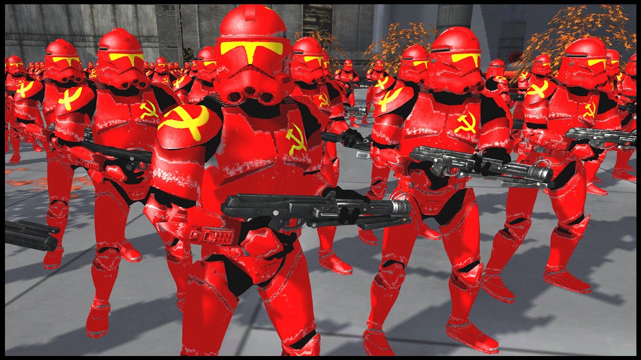 Clone Army Communist Revolution?!?! - Men of War: Star Wars Mod Battle ...