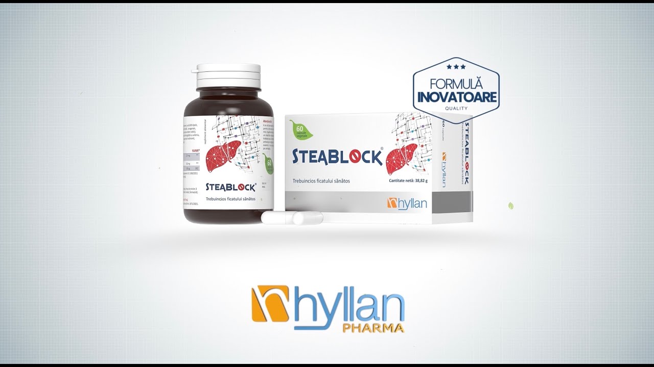 2. Steablock - supliment alimentar pentru un ficat sanatos - YouTube