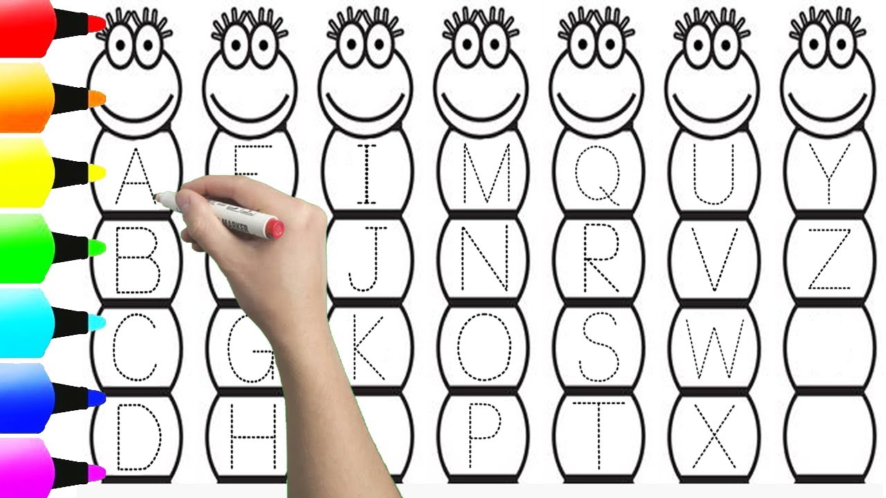 ABCD, A for Apple B for Ball C for Cat, ABC learning for toddlers, ABC ...