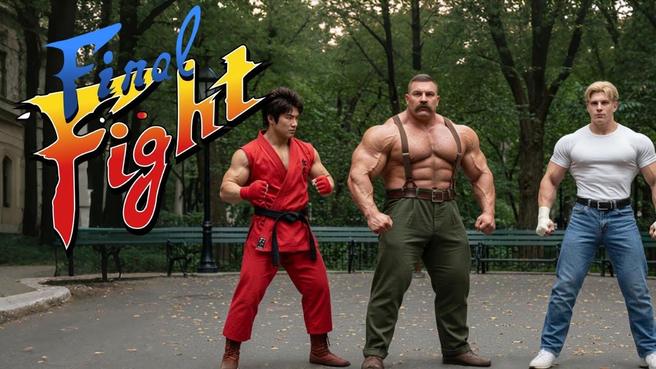CHOCANTE! Final Fight com GRÁFICOS REAIS gerado por INTELIGÊNCIA ...