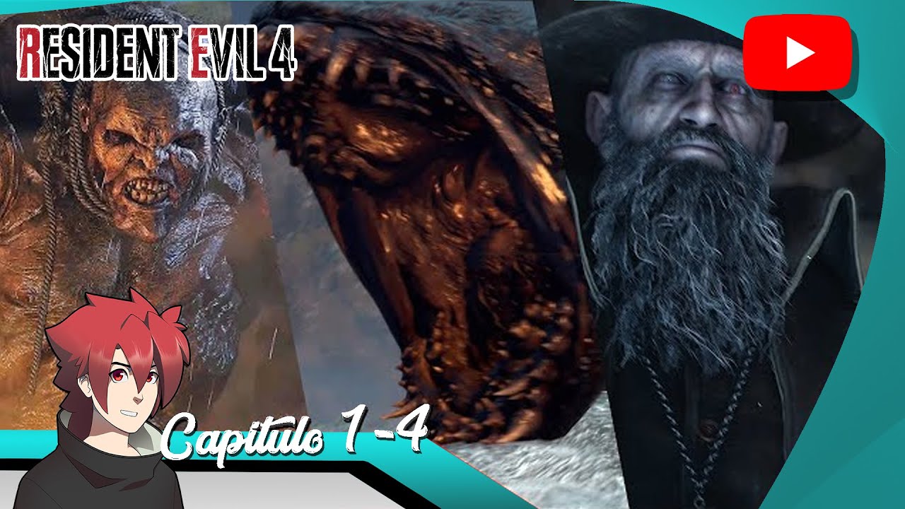 Resident Evil 4 REMAKE/ Biohazard #1,#2,#3 y #4 (Completo) - YouTube
