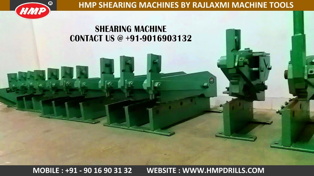 HMP Manual Hand Operated Cutting Sheet Shearing Machine By Rajlaxmi ...