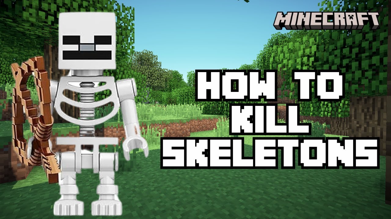 How to Kill Skeletons on Minecraft in 2024? - YouTube