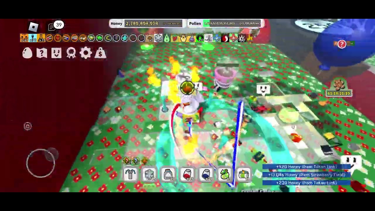 Part of a boost| BEE SWARM SIMULATOR - YouTube