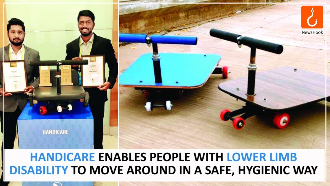 Handicare enables people with lower limb disability to move around in a ...