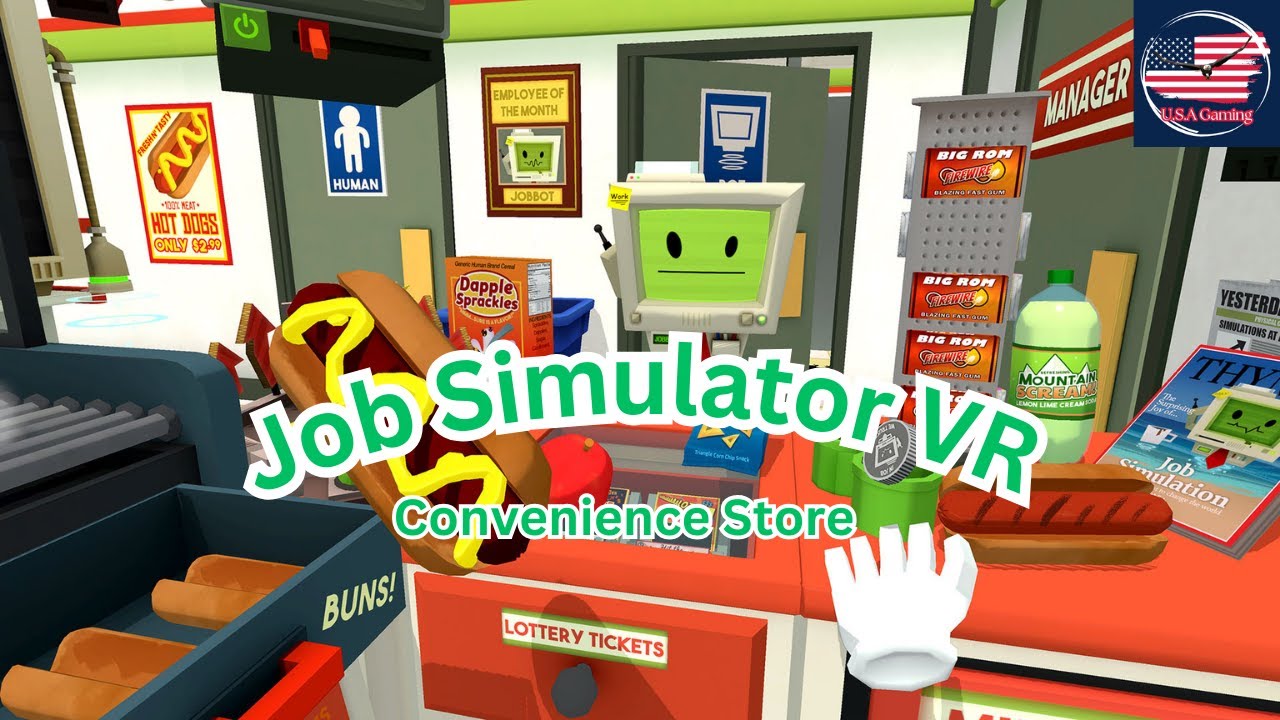 I played Job Simulator VR!!! - YouTube