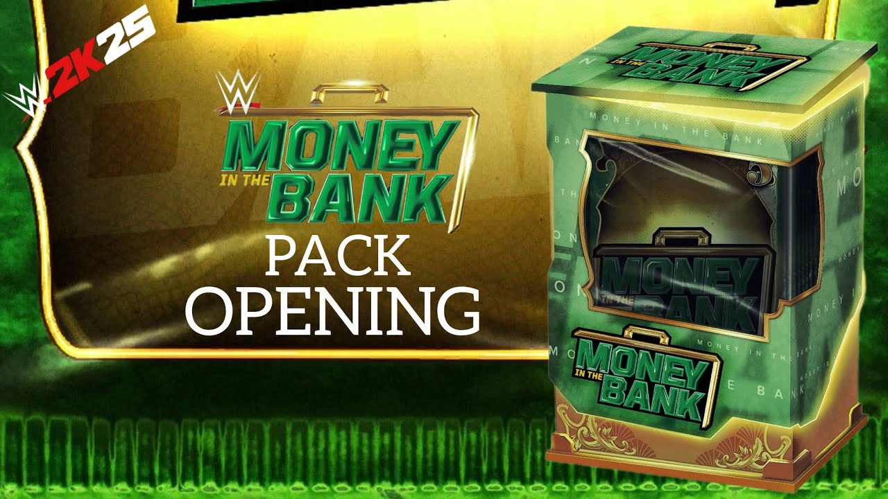 WWE 2K25 - MONEY IN THE BANK PACK OPENING / MYFACTION - YouTube
