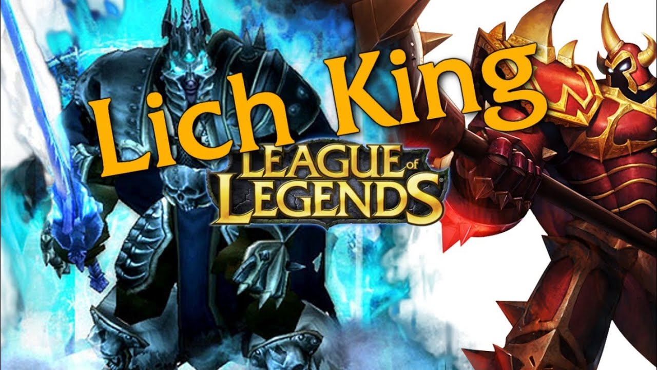 Lich King skin League of Legends - YouTube