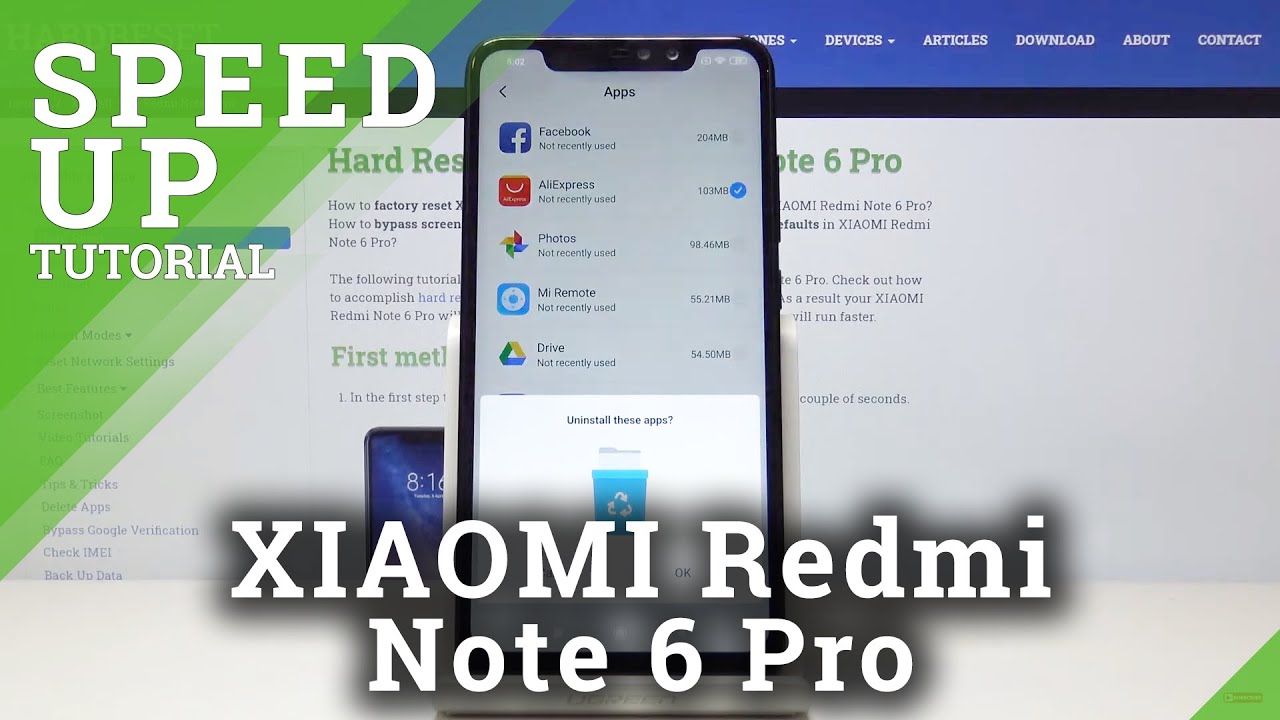 How to Boost System in Xiaomi Redmi Note 6 Pro - Speed Up Proces - YouTube