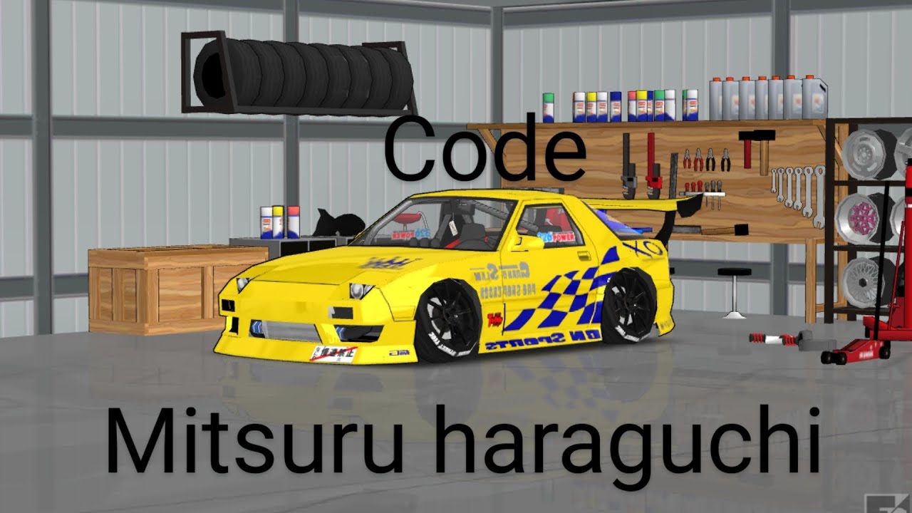 Fr legends Mitsuru haraguchi Mazda rx7 code - YouTube