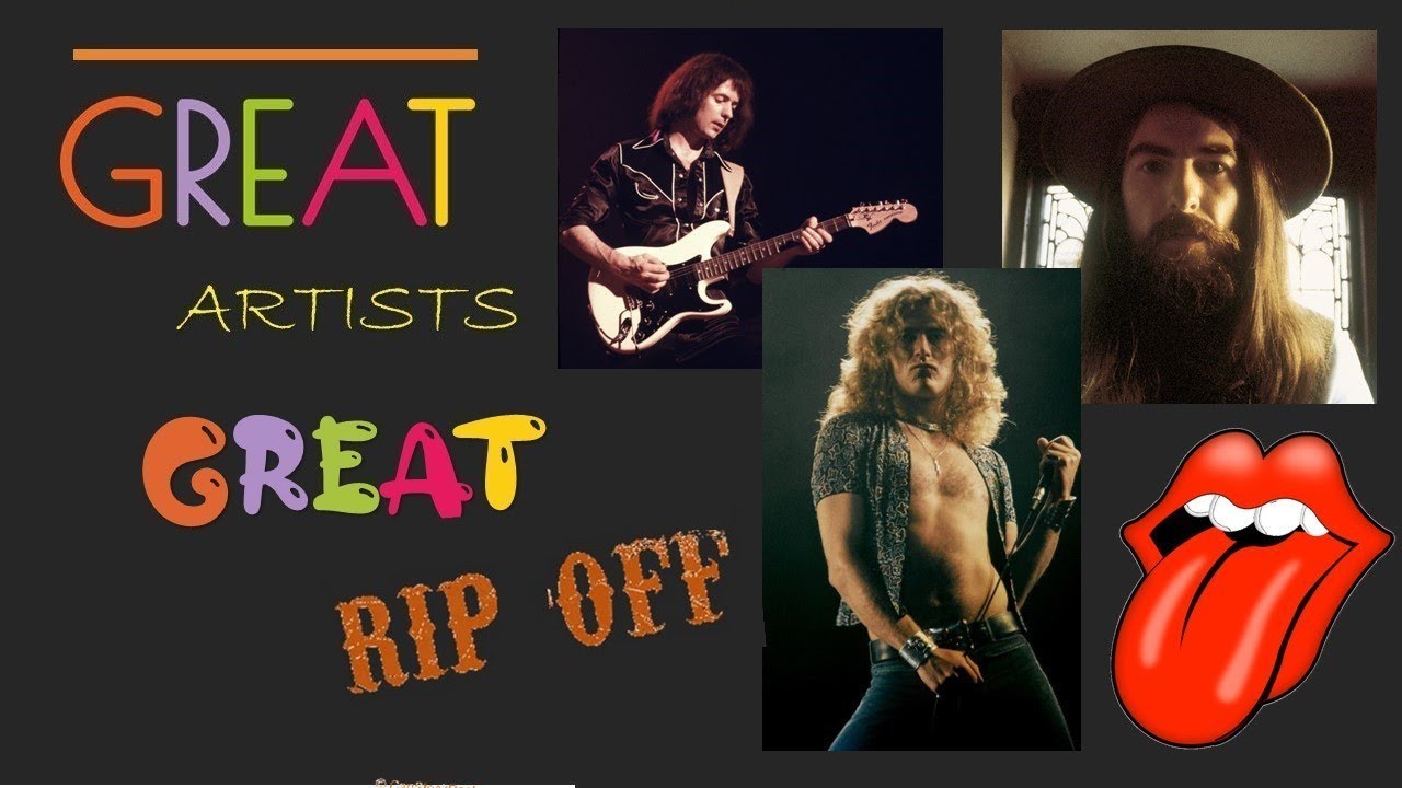 Ten Great Rip Off Songs | By Great Artists - YouTube
