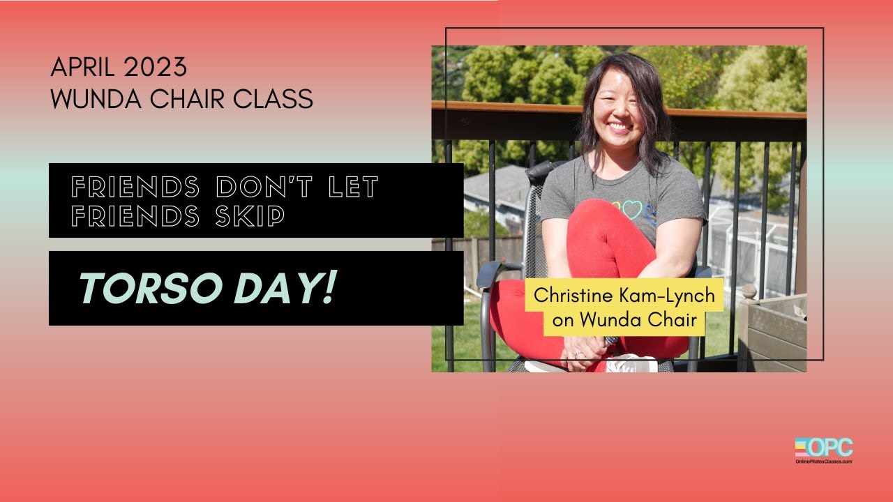 10 Min. Wunda Chair workout: Friends don't let friends skip torso day ...