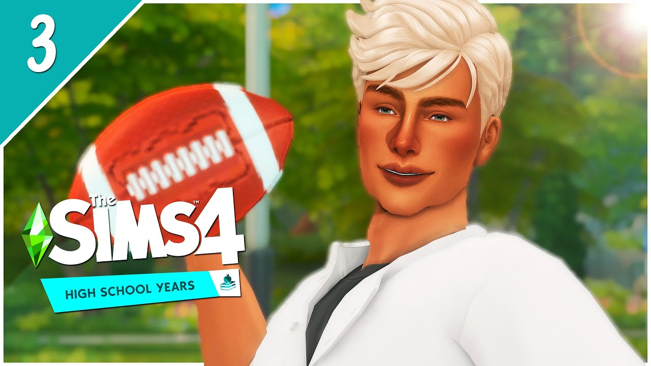 Football Team Sports Day 🏈// The Sims 4: High School Years #3 - YouTube