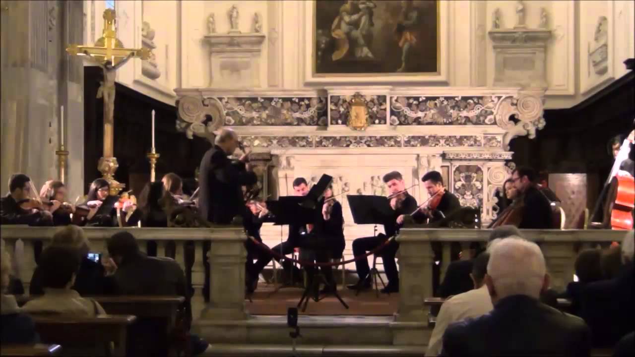Felice Cusano, violino: "Ave Maria" di Aldo Cusano - YouTube