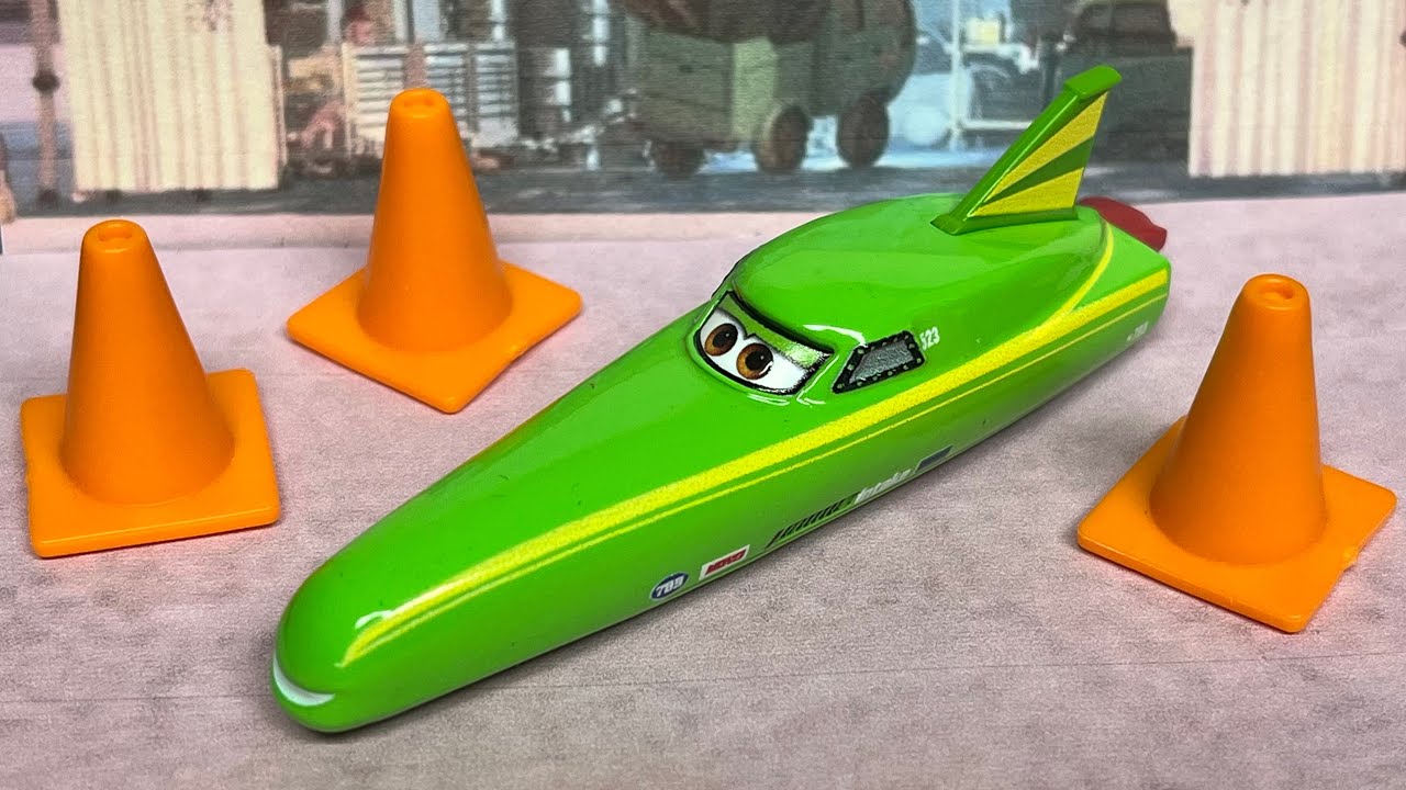 Mattel Disney•Pixar Cars on the Road Nile Speedcone Die-Cast Review ...
