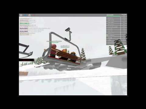 roblox ski resort snowboarding - YouTube