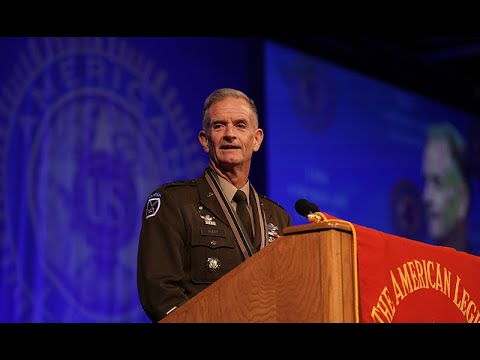 Lt. Gen. Piatt addresses The American Legion - YouTube